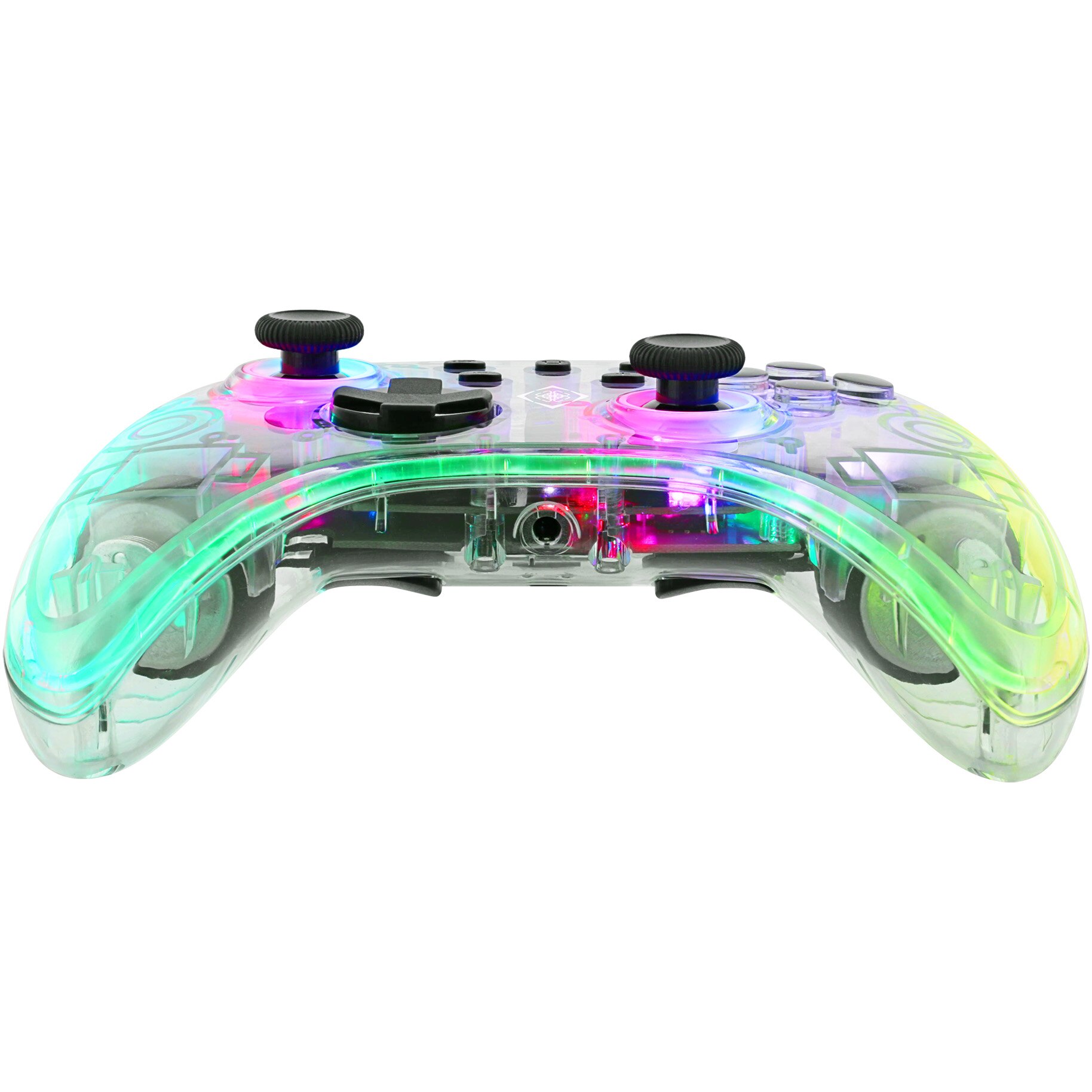 Controller Deltaco Gaming pentru Nintendo Switch, RGB, Transparent ...