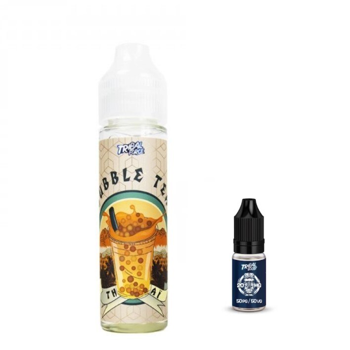 Pachet Lichid tigara electronica cu shot nicotina Bubble Tea Thai 3mg 60ml - eMAG.ro