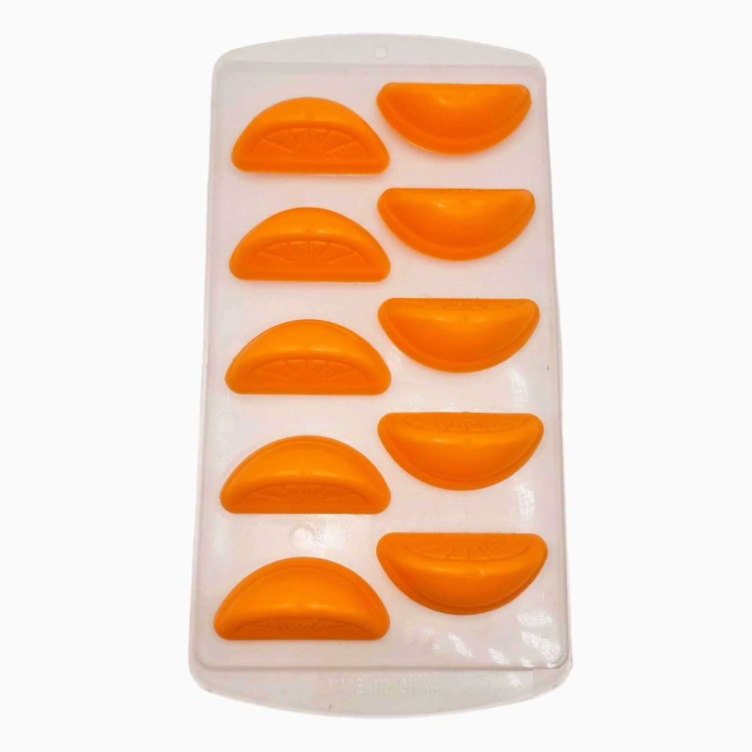 Tava Plastic pentru Cuburi Portocale de Gheata, 22x11.5x2 cm - eMAG.ro
