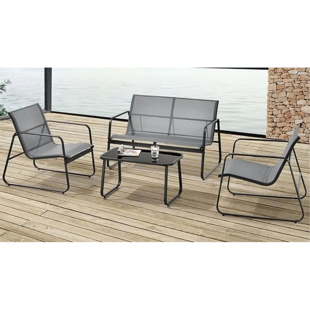 Set Mobilier pentru 4 persoane DDEshop, Design Modern, Interior ...