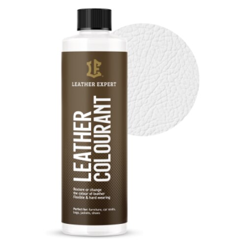 Vopsea piele Alb LEATHER EXPERT Leather Colourant 250ml - eMAG.ro