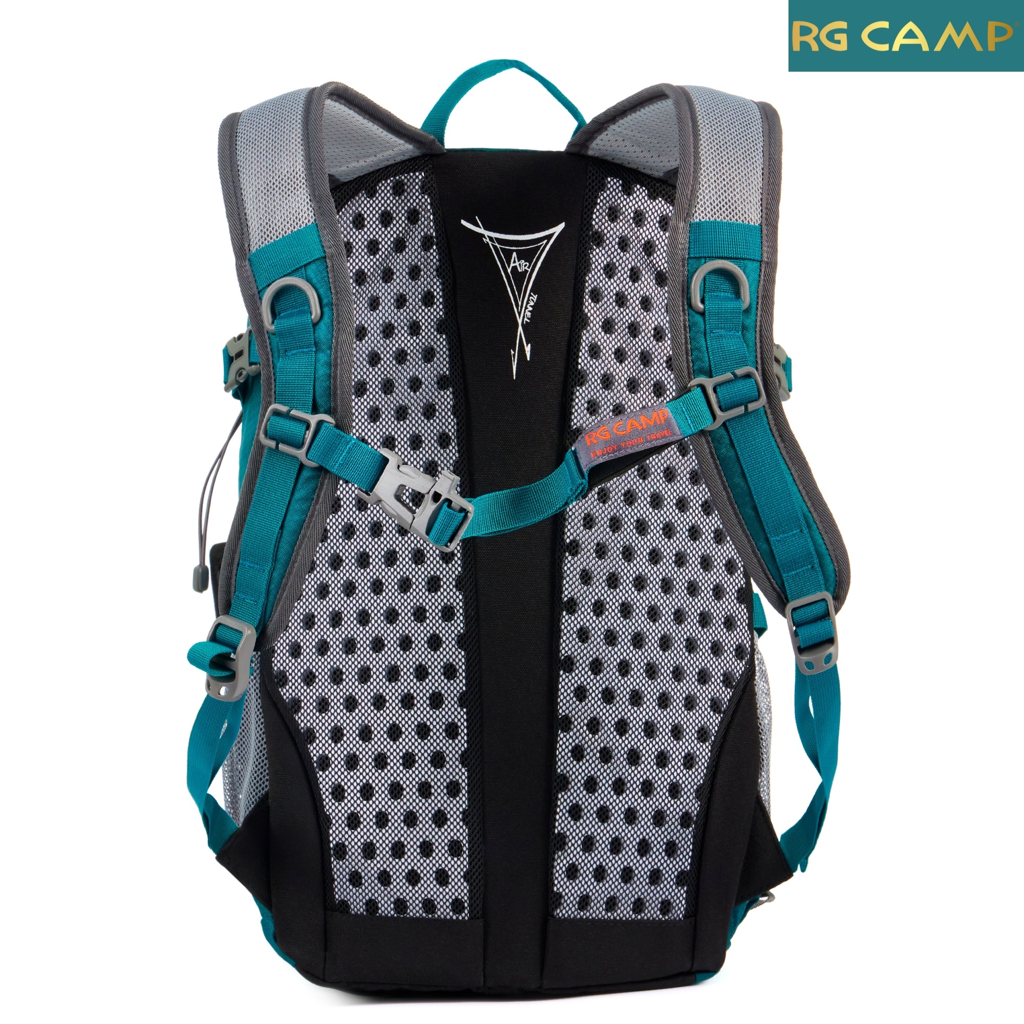 Трекинг раница, RG Camp, полиестер, капацитет 20L, вентилационна ...
