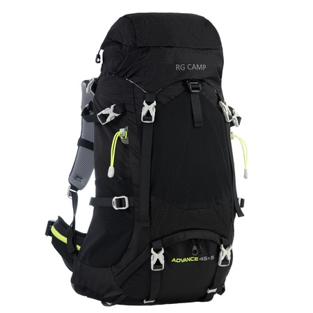 Rucsac, RG Camp, 50L, husa ploaie inclusa, negru - eMAG.ro