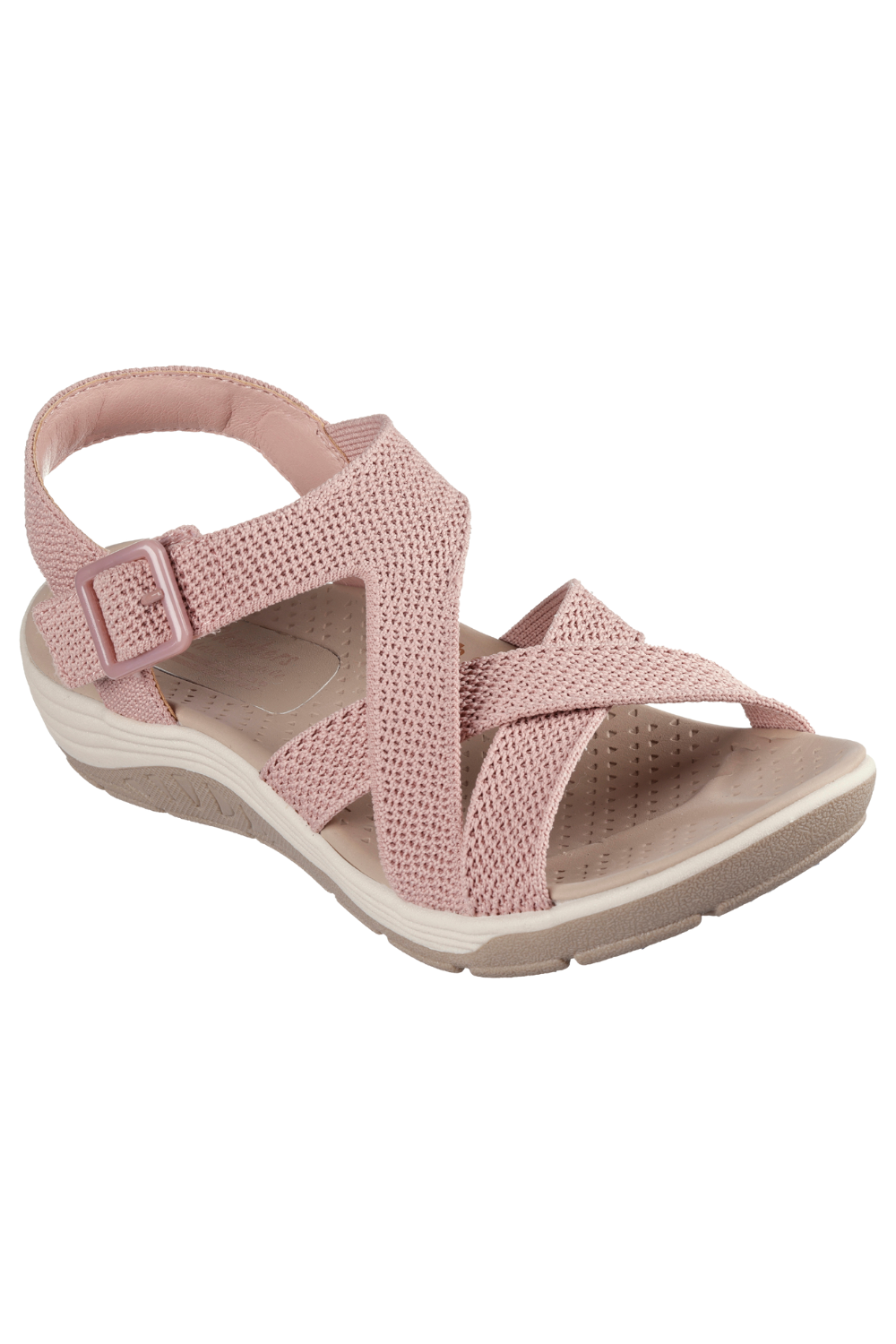 Sandale sport, dama, SKECHERS REGGAE CUP-CLEAN LINES 163198-BLSH roz ...