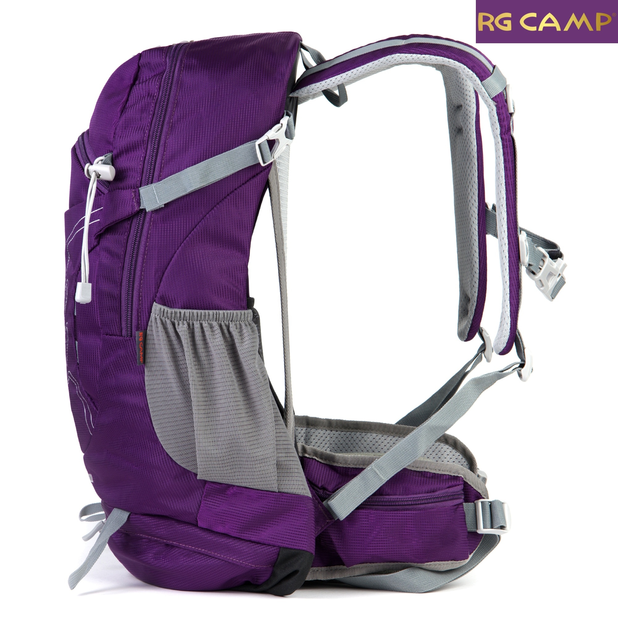 Трекинг раница, RG Camp, капацитет 25L, вентилационна система, лилава ...