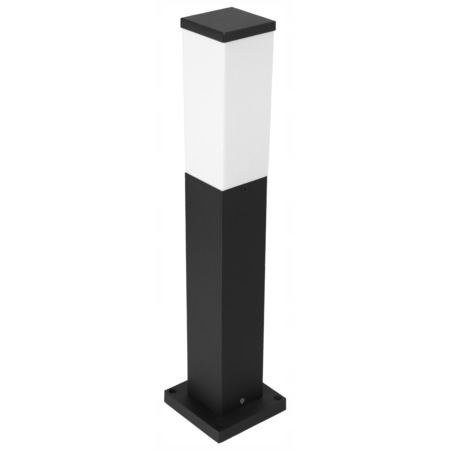 Lampa LED, gradina, exterior, in picioare, stalp, fir 1 x E27, grad de ...