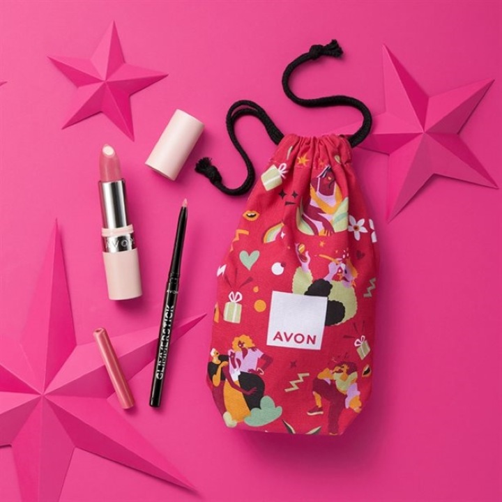 Set cadou Hydramatic Iconic Pink Lip, Avon - Ruj Mat Hydramatic Hydra ...