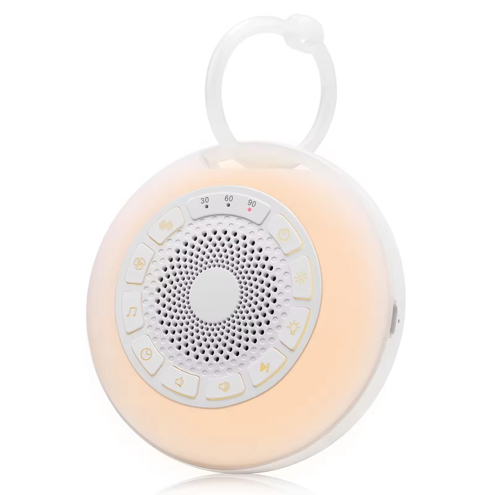 Dispozitiv De Sunete Albe Pentru Copii Si Adulti, Portabil, Cu 7 Culori ...