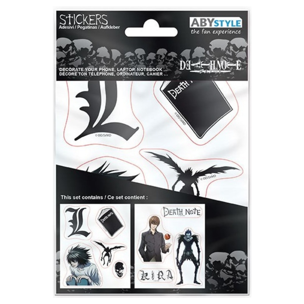 Stickere Death Note, 16 x 11 cm, Death Note Icons - eMAG.ro