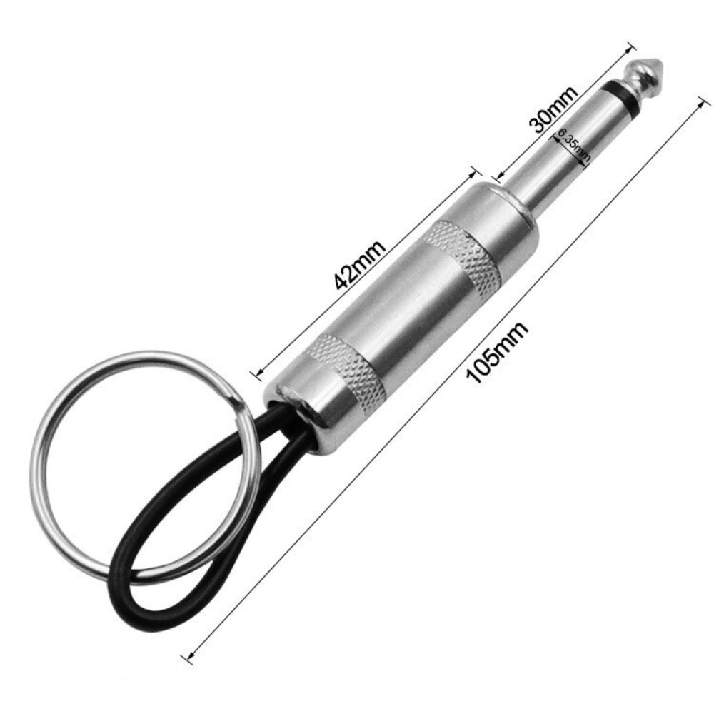 Suport breloc chei Fender Jack Rack, metal, argintiu, 10 cm - eMAG.ro