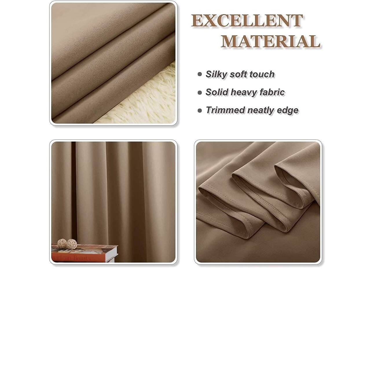 Set de 2 perdele opace PONY DANCE, termoizolante, 145 x 140 cm ...