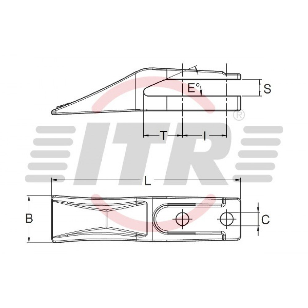 Dinte central Unitooth pentru cupa miniexcavator - UE190H37 - eMAG.ro
