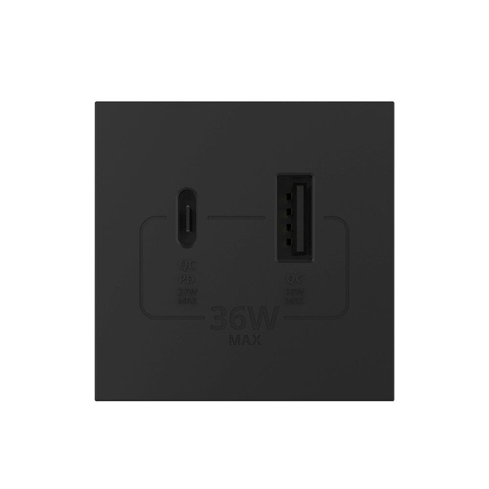 Modul Priza USB-A + USB-C LIVOLO, Negru - eMAG.ro