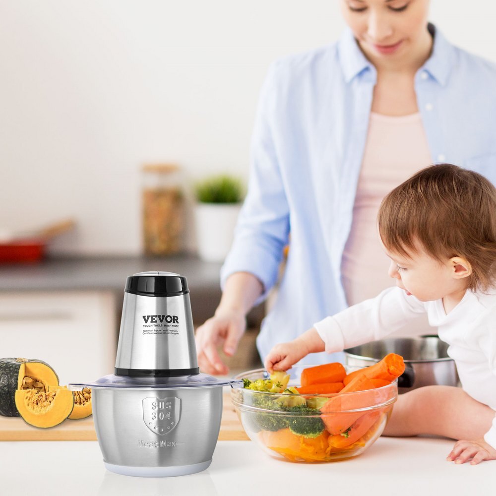 Tocator Electric, Pentru Carne si Legume, Capacitate 2 Litri, 2 Viteze ...