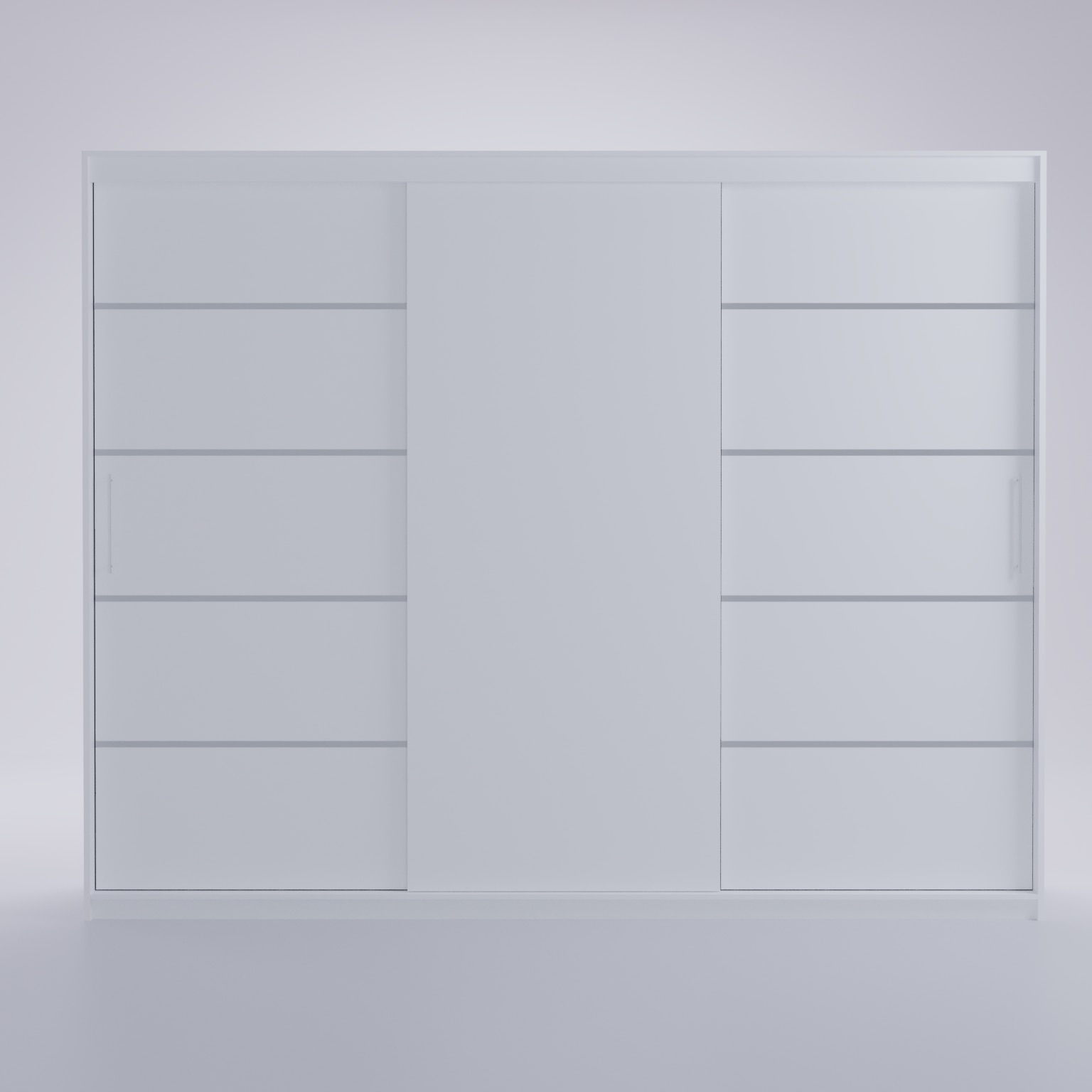 Dressing Nordis Alb 230 x 50 x 200 cm - eMAG.ro