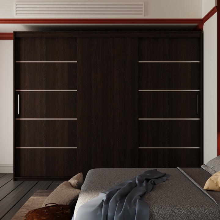 Dressing Nordis Wenge 230 x 50 x 200 cm - eMAG.ro