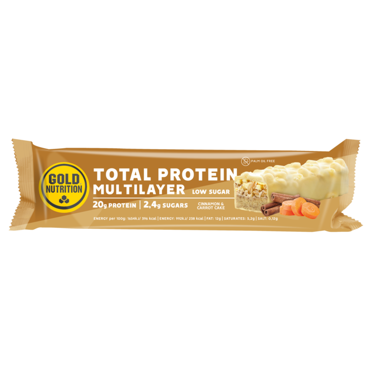 Baton proteic, Total Protein Multilayer Low Sugar, GoldNutrition ...