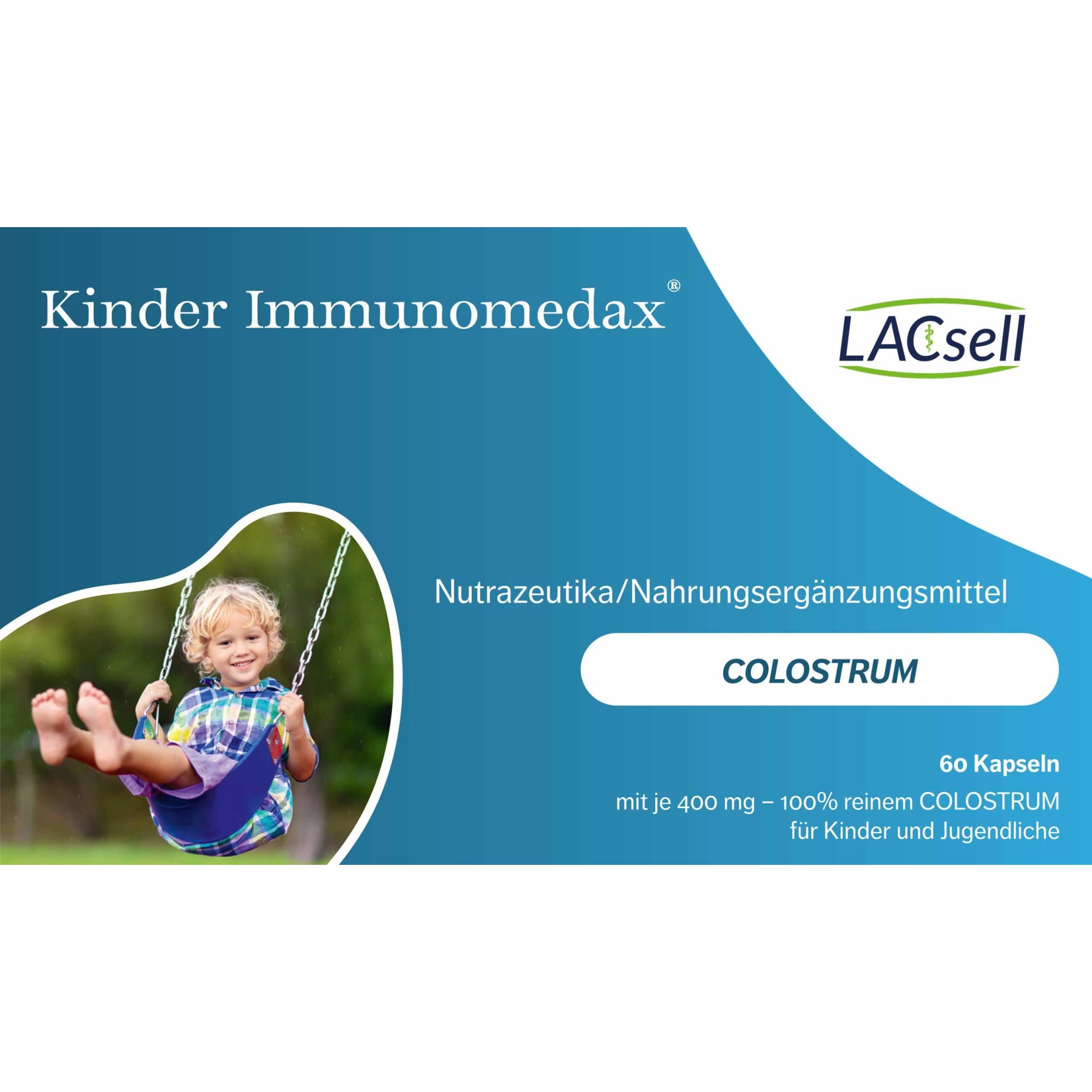 Supliment Alimentar LACsell Immunomedax pentru Copii 60 Capsule cu ...
