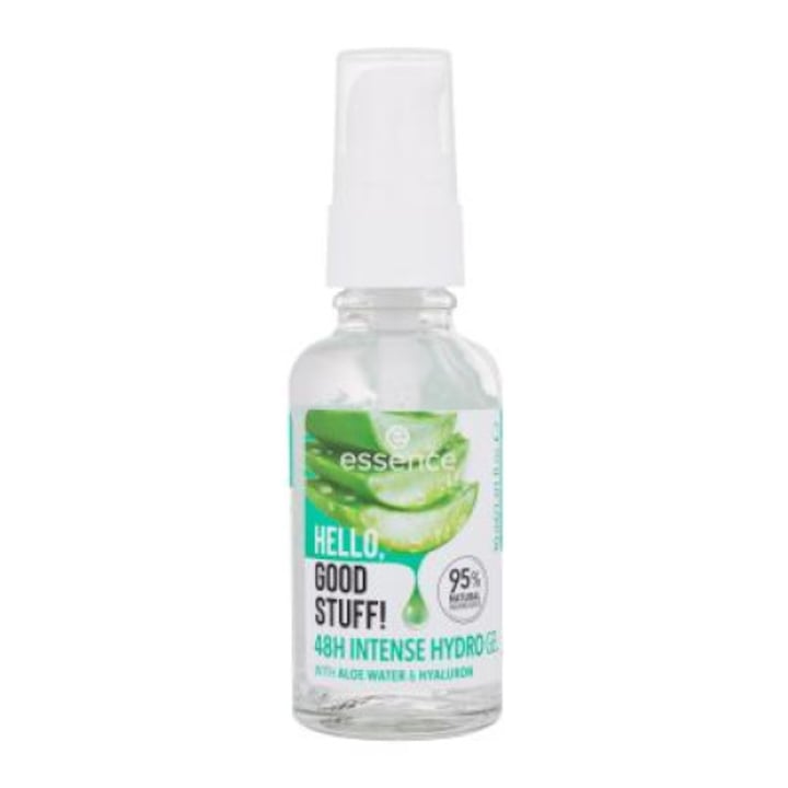 Ser de fata cu aloe vera HELLO, GOOD STUFF! 48h INTENSE HYDRO GEL ... Ser de fata cu aloe vera HELLO, GOOD STUFF! 48h INTENSE HYDRO GEL ...