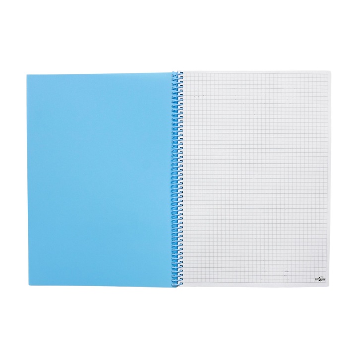 Set 5 caiete studentesti de matematica, CopyBoom, A4, 100 file, spirala ...