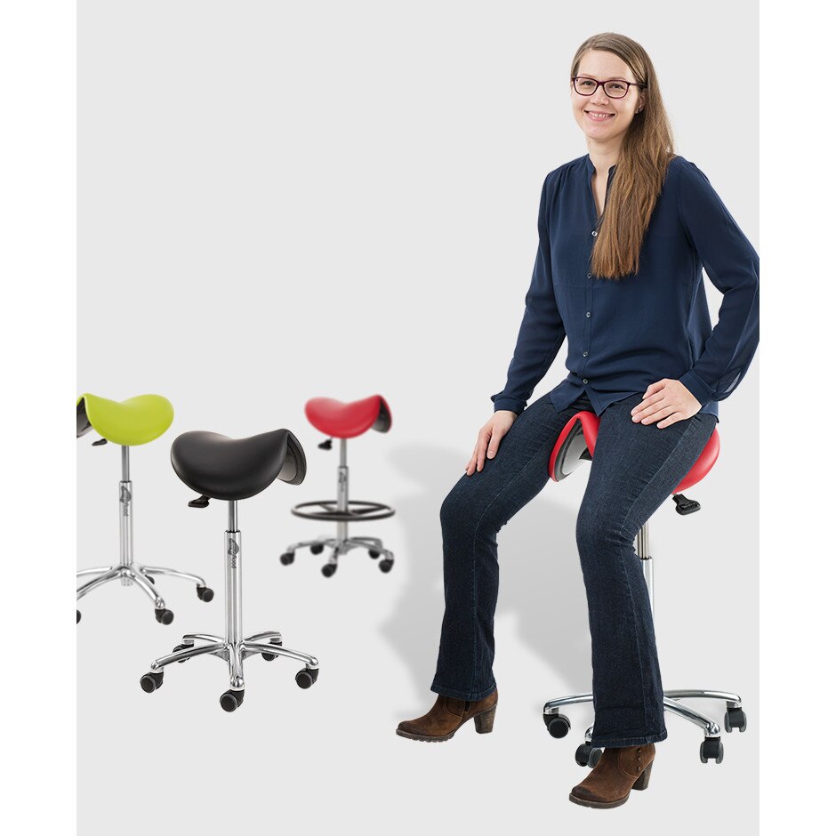 Scaun cosmetica Ardette, BR001B, Cu sezut tip sa, Hidraulic, Reglabil ...