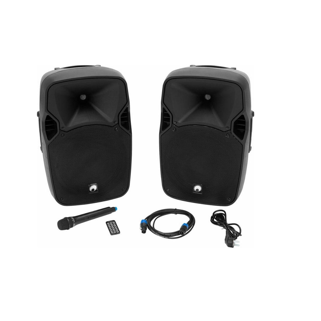 Sistem Boxe, Activa si Pasiva, Microfon Wireless inclus, 17 Cm (6, 5 ...