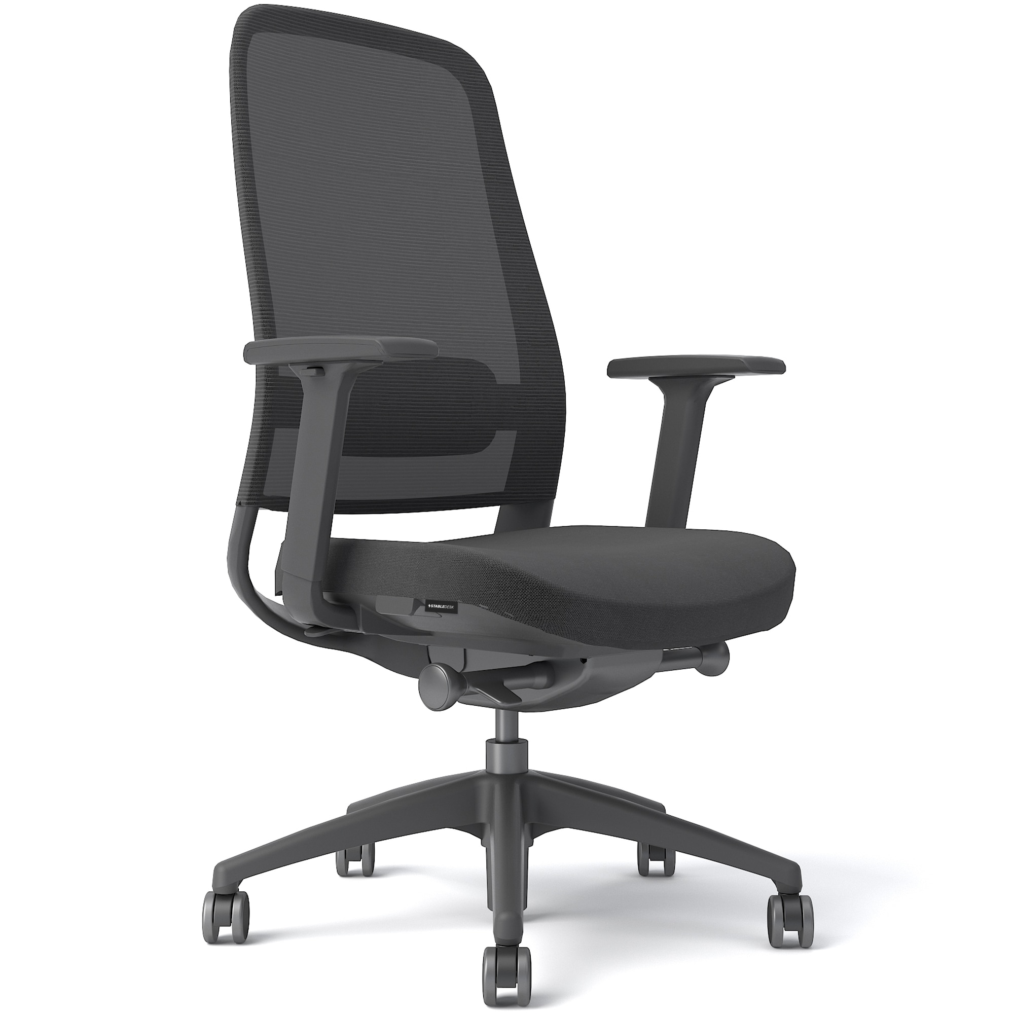 Scaun reglabil Ergonomic StableDesk FREESTYLE, Armrest 4D, Reglare ...