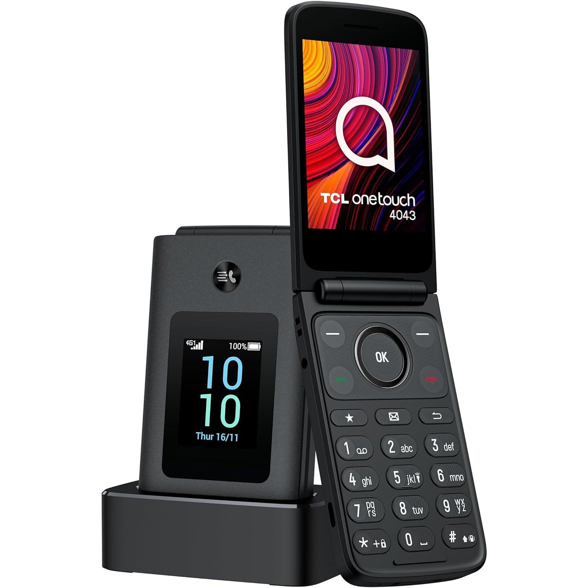 Telefon mobil TCL ONETOUCH 4043 4G, Gri - eMAG.ro