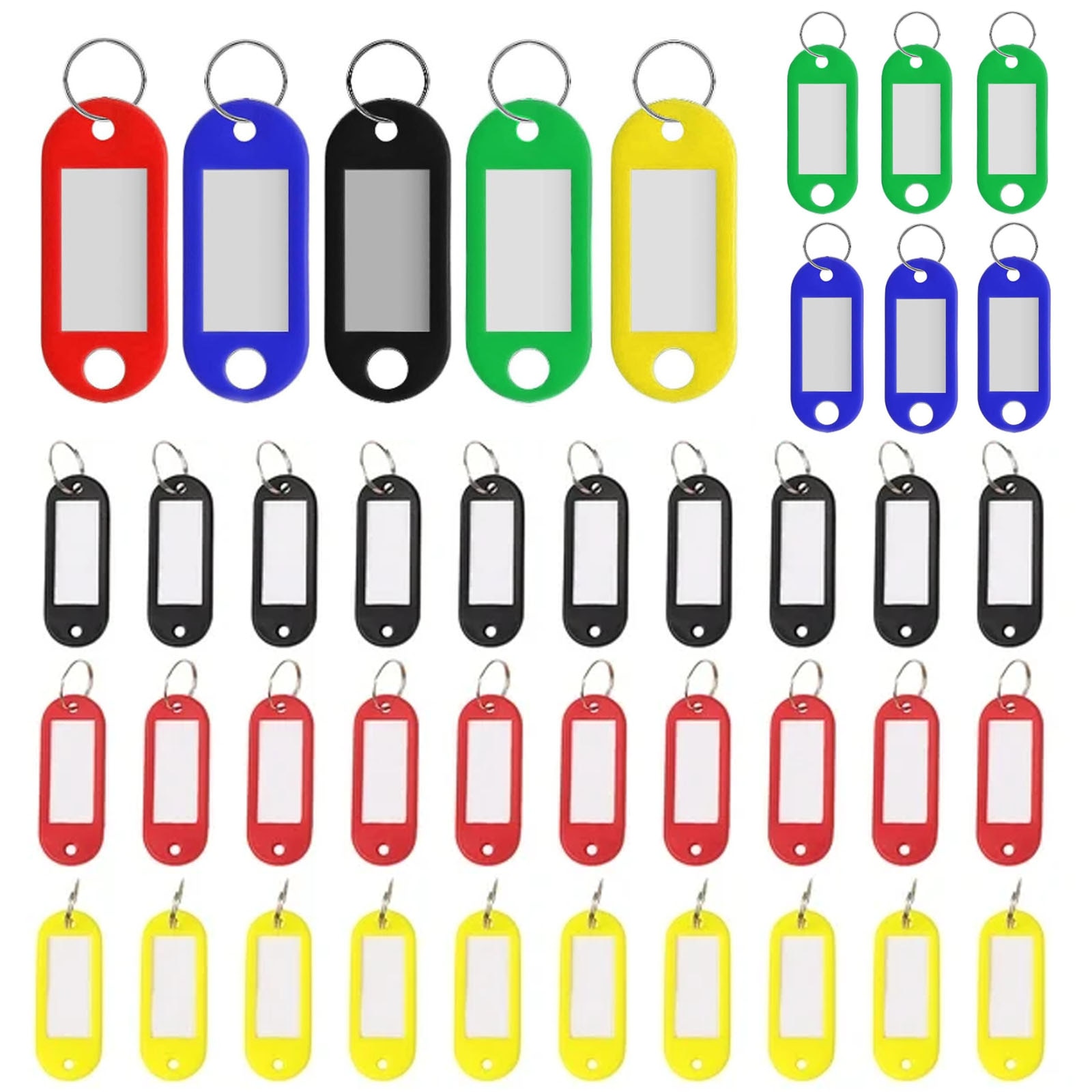 Set 100 breloc cu eticheta pentru chei, Axroad Mall, Filme de protectie ...