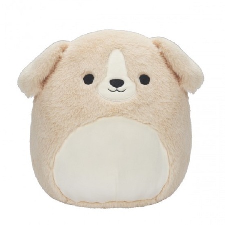 Jucarie de plus 30 cm, Caine bej Labrador Stevon, Squishmallows - eMAG.ro