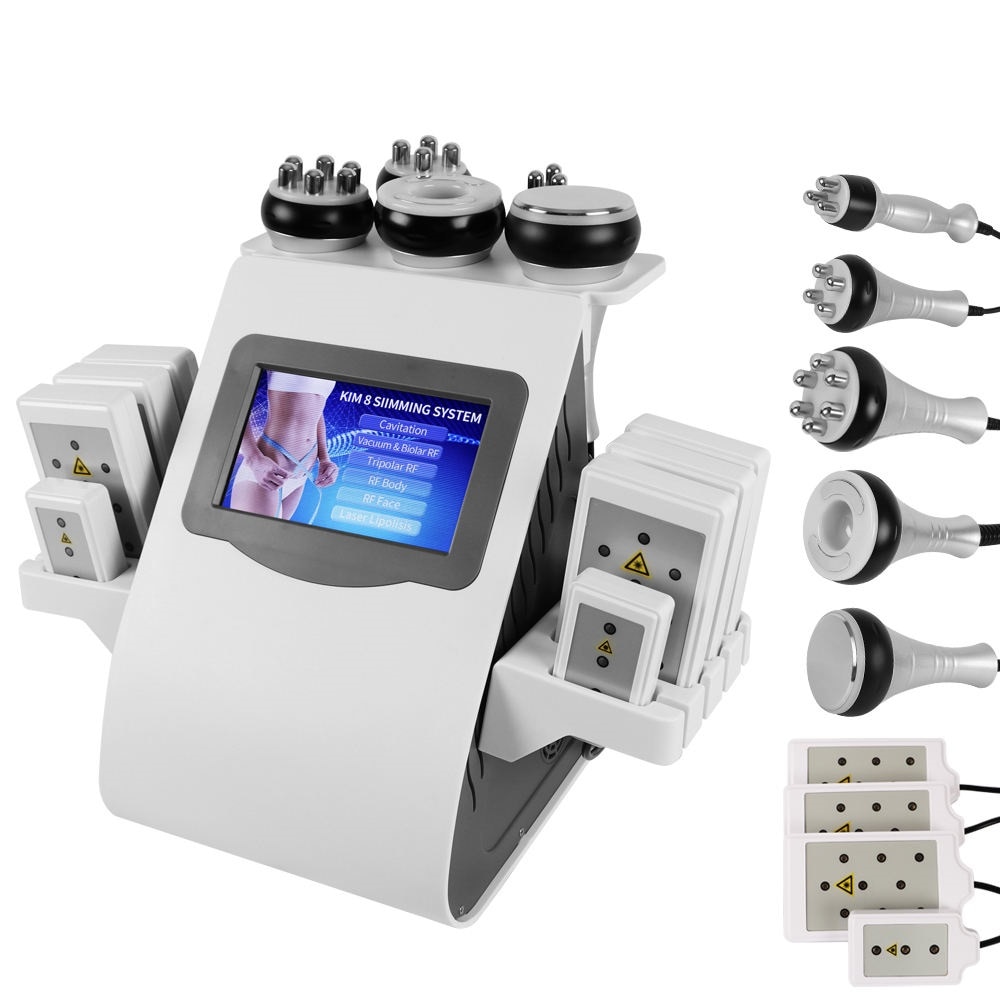 Aparat cosmetic profesional 6 in 1, Latauar, cavitatie 40KHz, lipolaser ...