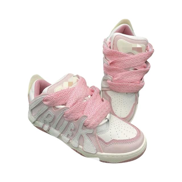 Set 2 sireturi plate, 140 cm, Roz - eMAG.ro