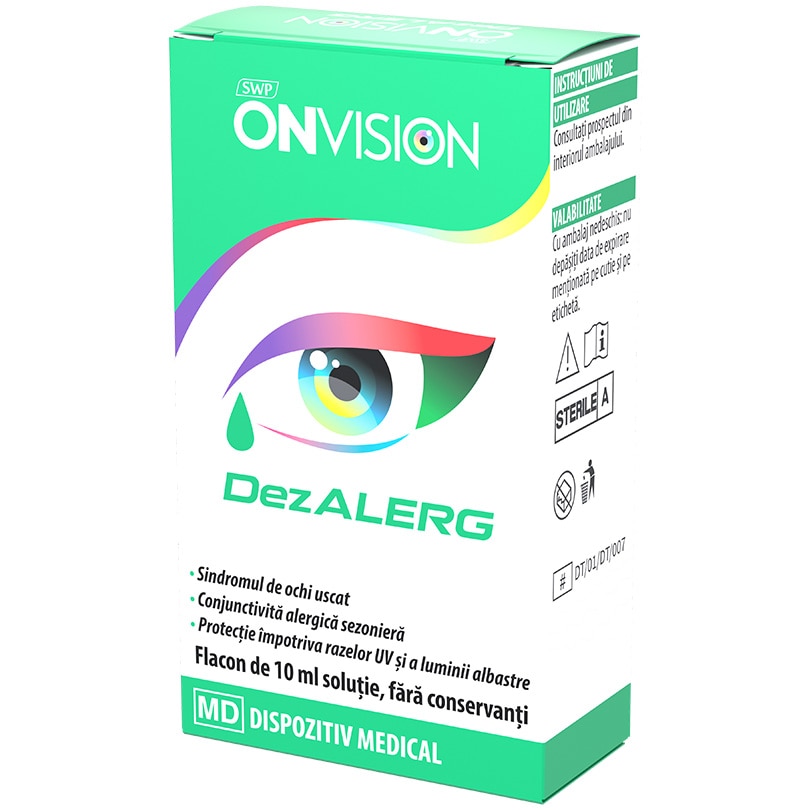 Onvision Dezalerg, Sun Wave Pharma, 10 ml - eMAG.ro