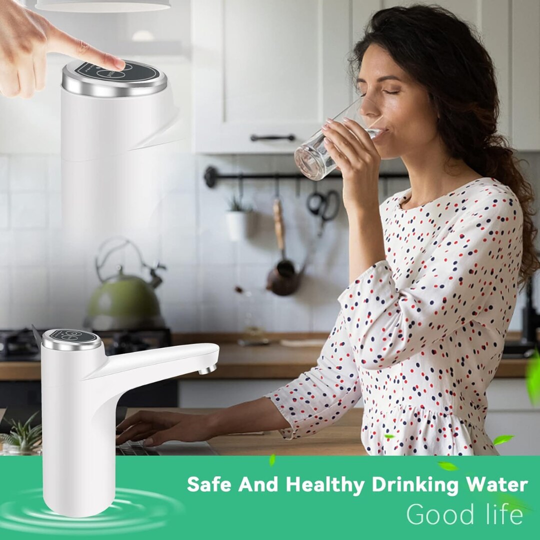 Dozator de Apa din Bidon Lemaro®, Pompa Electrica Portabila, Pliabila ...