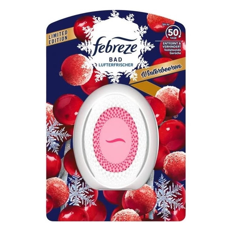 Odorizant de baie 2 in 1, FEBREZE Winter Berries, 7.5 ml - eMAG.ro