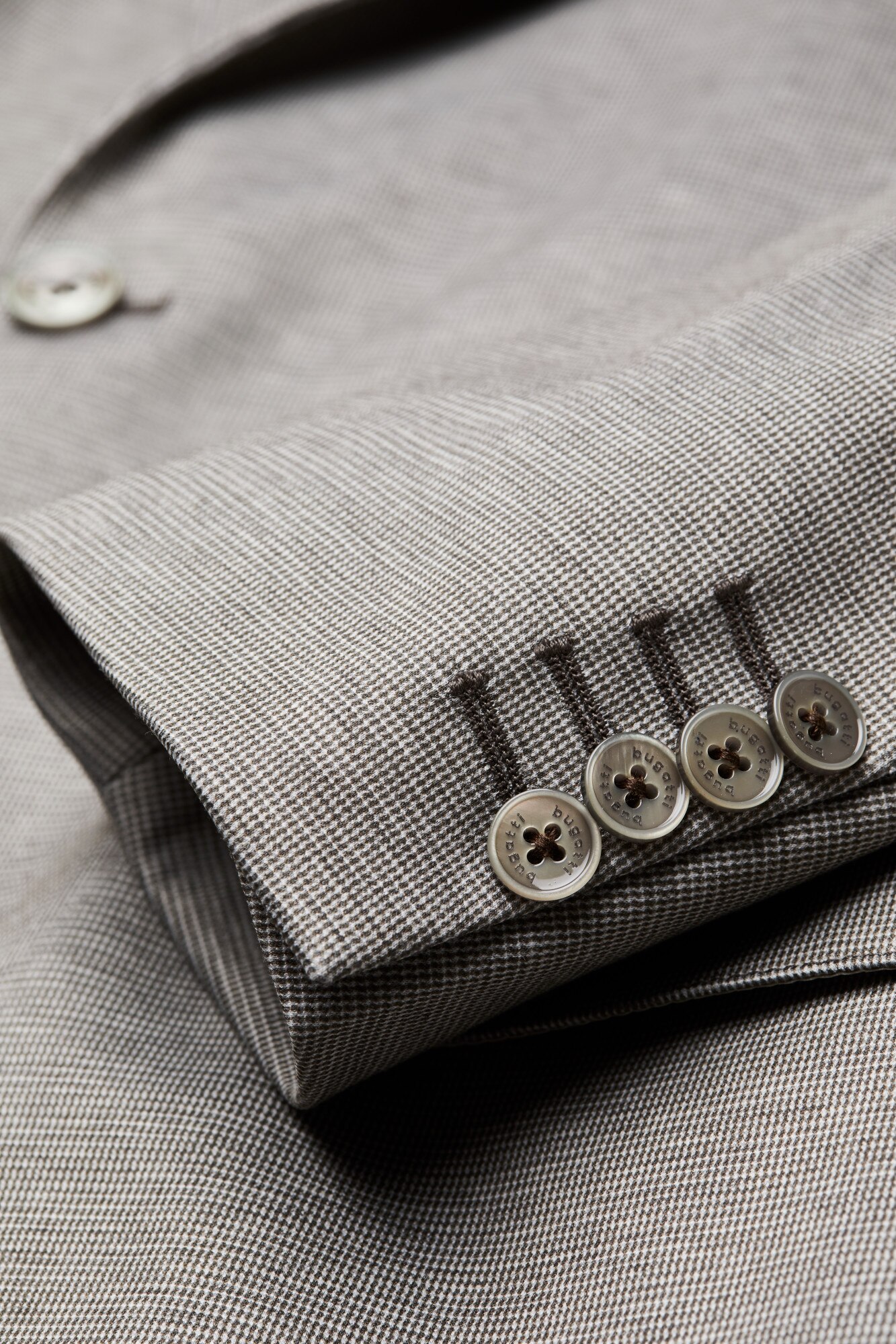 Sacou BUGATTI, Nino Fabric, Slim fit, confort 360, chic, bej - eMAG.ro