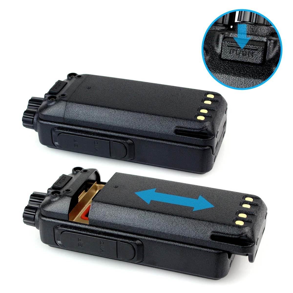 Statie radio portabila emisie receptie, Walkie Talkie, pentru ...