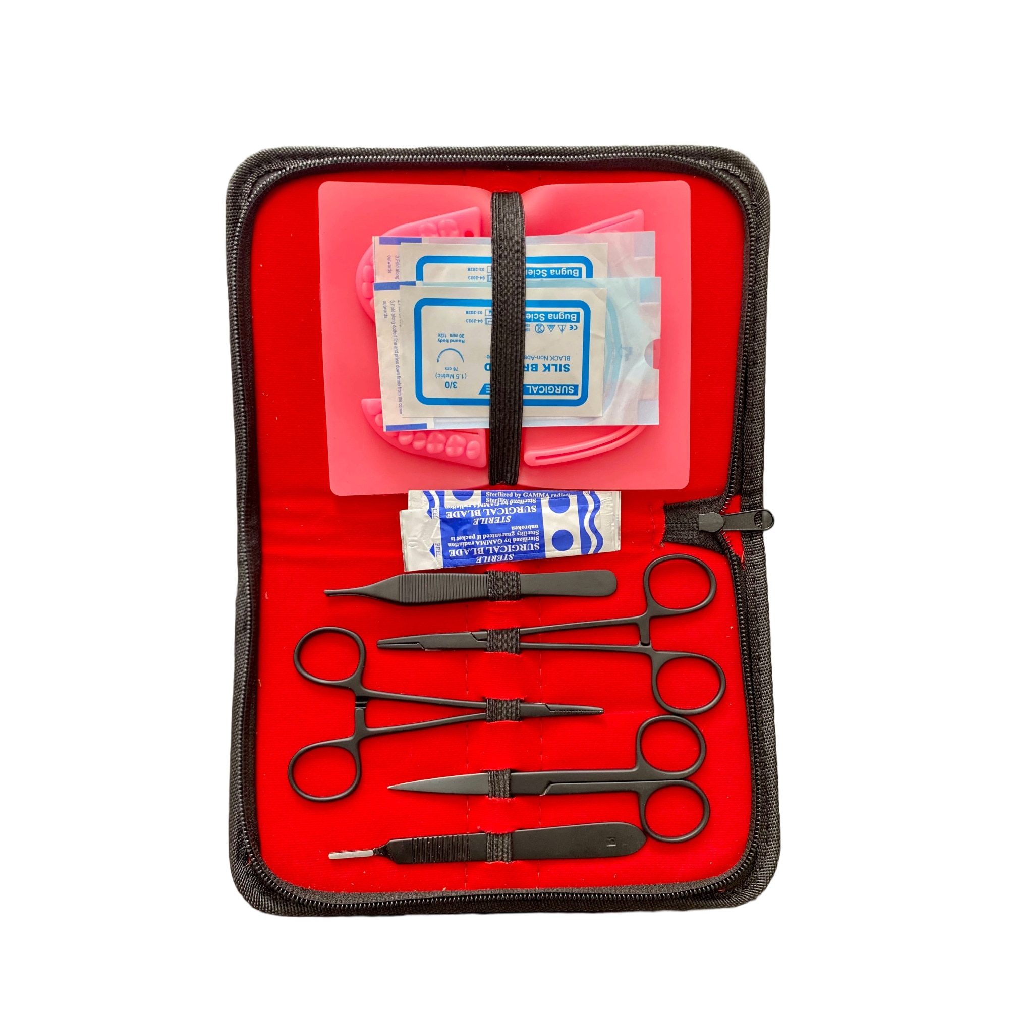 Kit profesional pentru practicarea suturilor chirurgicale dentare, cu 5 ...