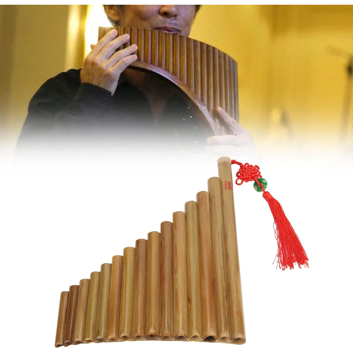 Instrument de suflat din lemn mana stanga Buton G - eMAG.ro