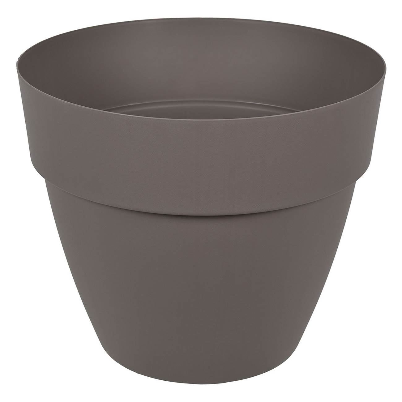 Ghiveci Flori, Plastic, Mocca, Diametru 40 cm - eMAG.ro