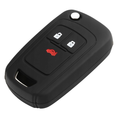 Autókulcs tok, 3 gombos, Opel Astra J, Insignia, Meriva, Zafira, Movano ...