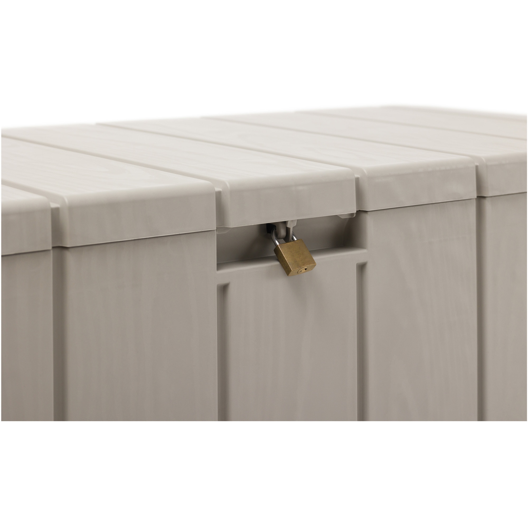 Dulap depozitare pentru gradina Bravo Toomax, 117.5x45 cm, inaltime 56 ...