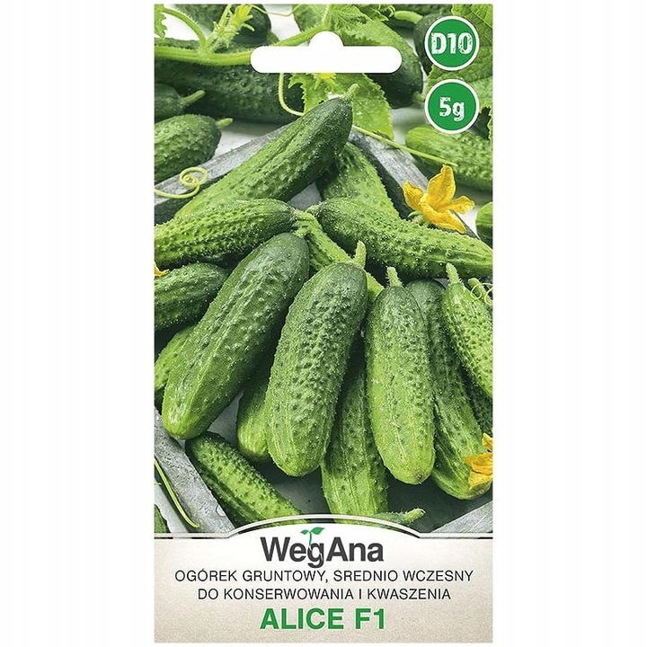 Seminte de castraveti conserva Alice F1, WegAna, 5g - eMAG.ro