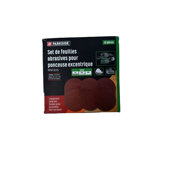 Set 18 discuri abrazive pentru slefuitor excentric parkside - eMAG.ro
