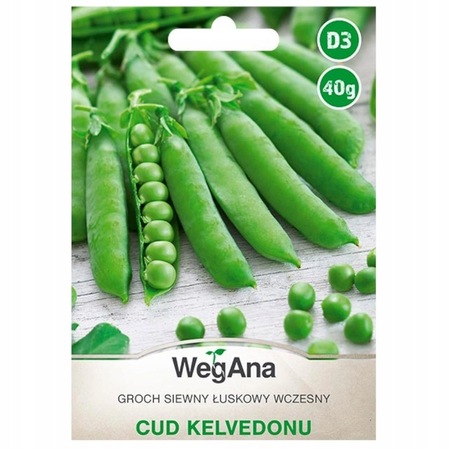 Seminte de gradina, Seminte de mazare, WegAna, 40 g, calitate ...