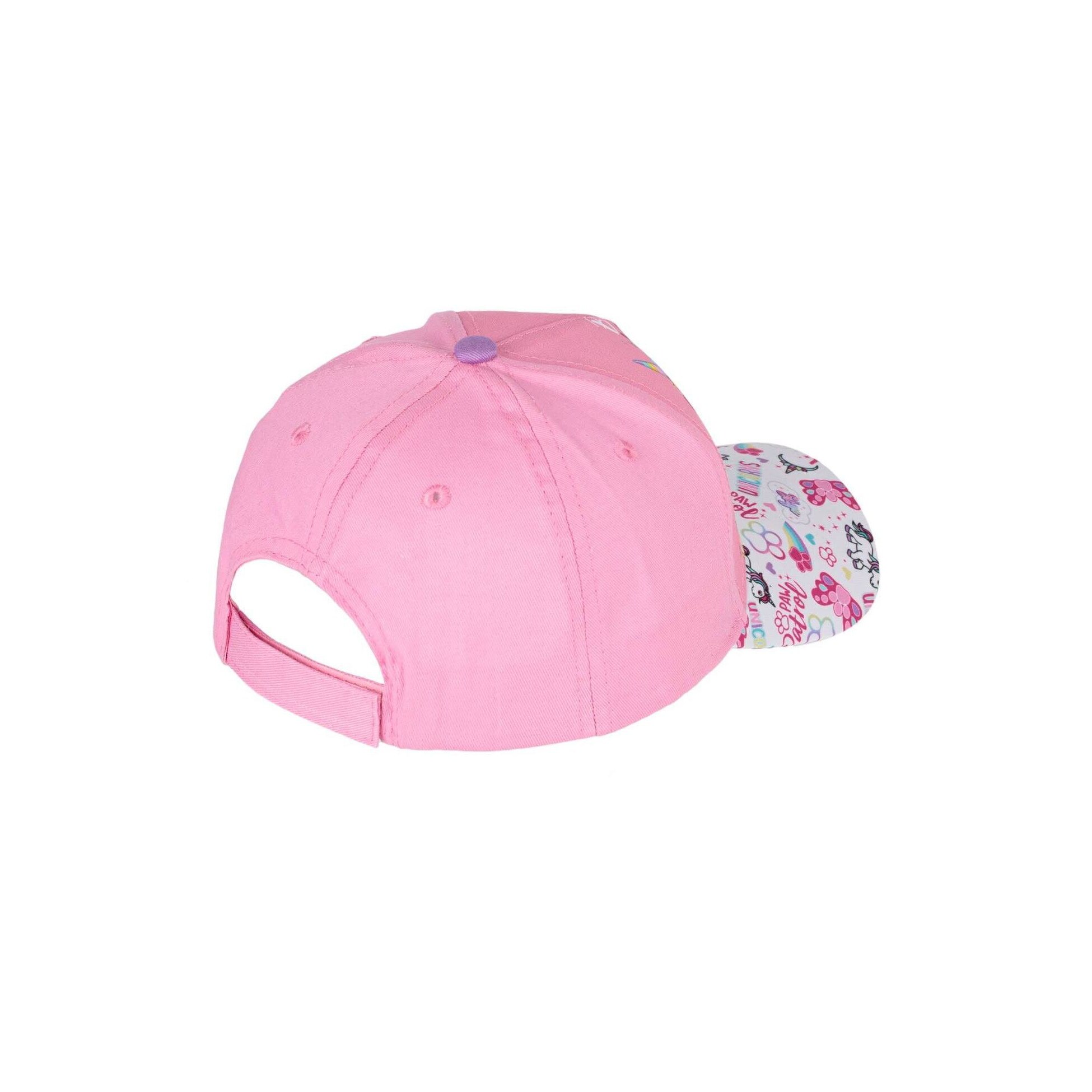 Sapca Copii si Adolescenti, Fete, Paw Patrol, Bumbac, Roz pastel, 52-54 ...