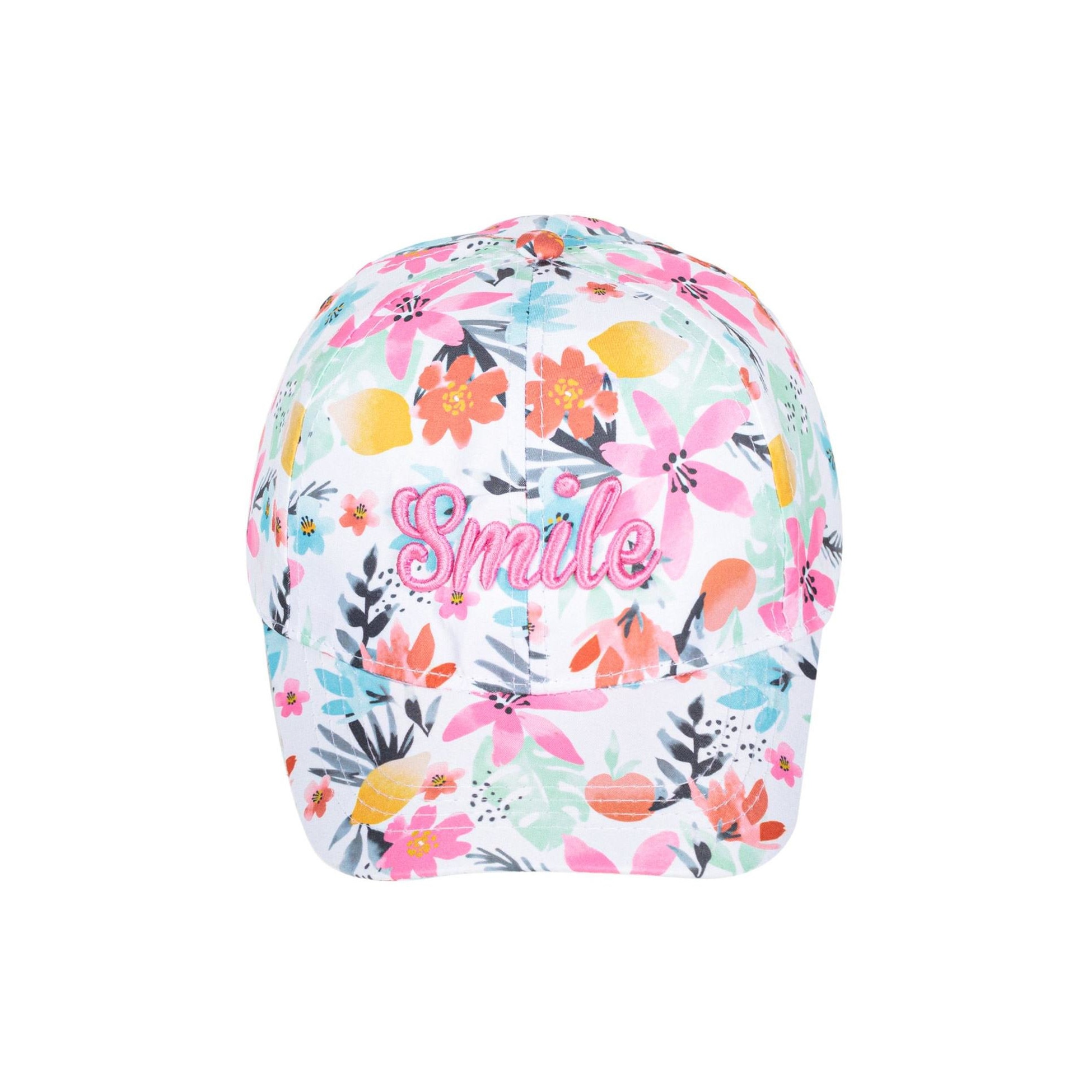 Sapca pentru Copii si Adolescenti, Fete, Floral, 52-54 cm - eMAG.ro