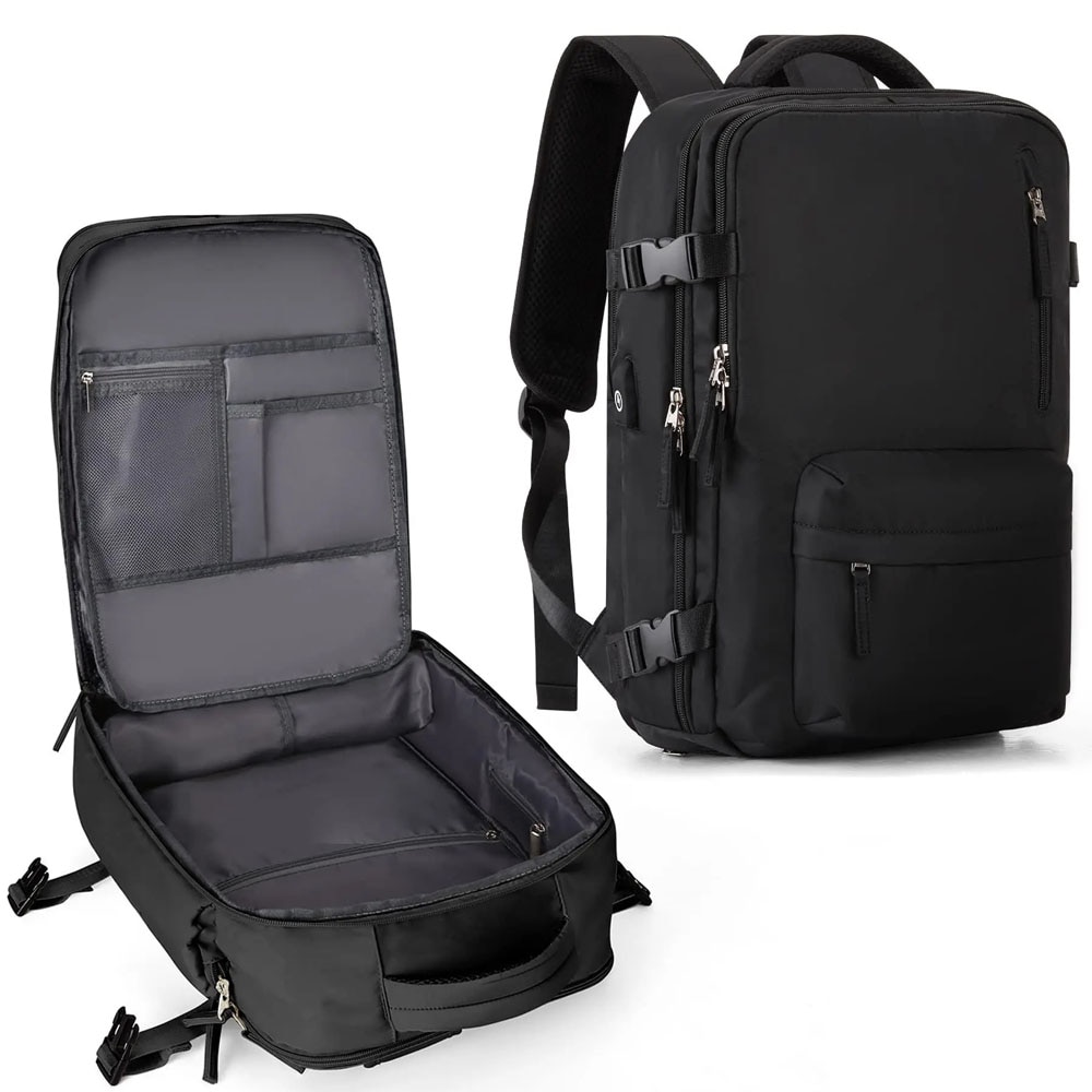 Rucsac calatorie avion pentru femei/barbati cu 13 compartimente NEXTLY ...