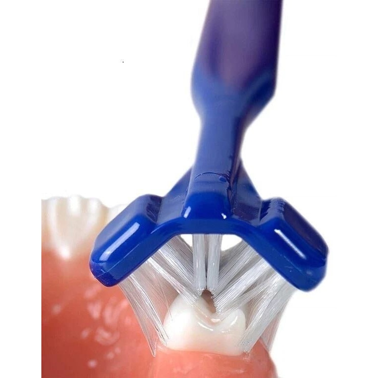 Periuta de dinti cu cap triplu SuperBrush Dr. Barman's, Three Sided ...