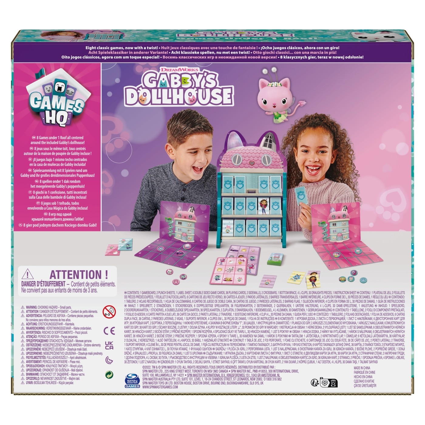Joc Gabby's Dollhouse - Games HQ, 8 in 1 - eMAG.ro